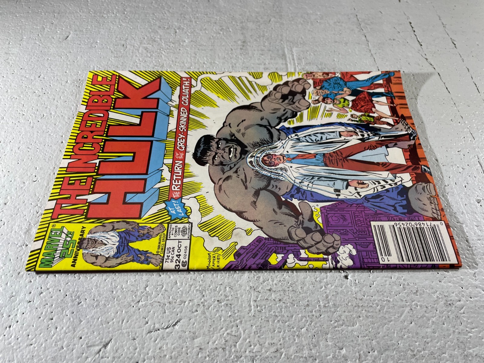 Incredible Hulk #324 (1986) Newsstand | eBay