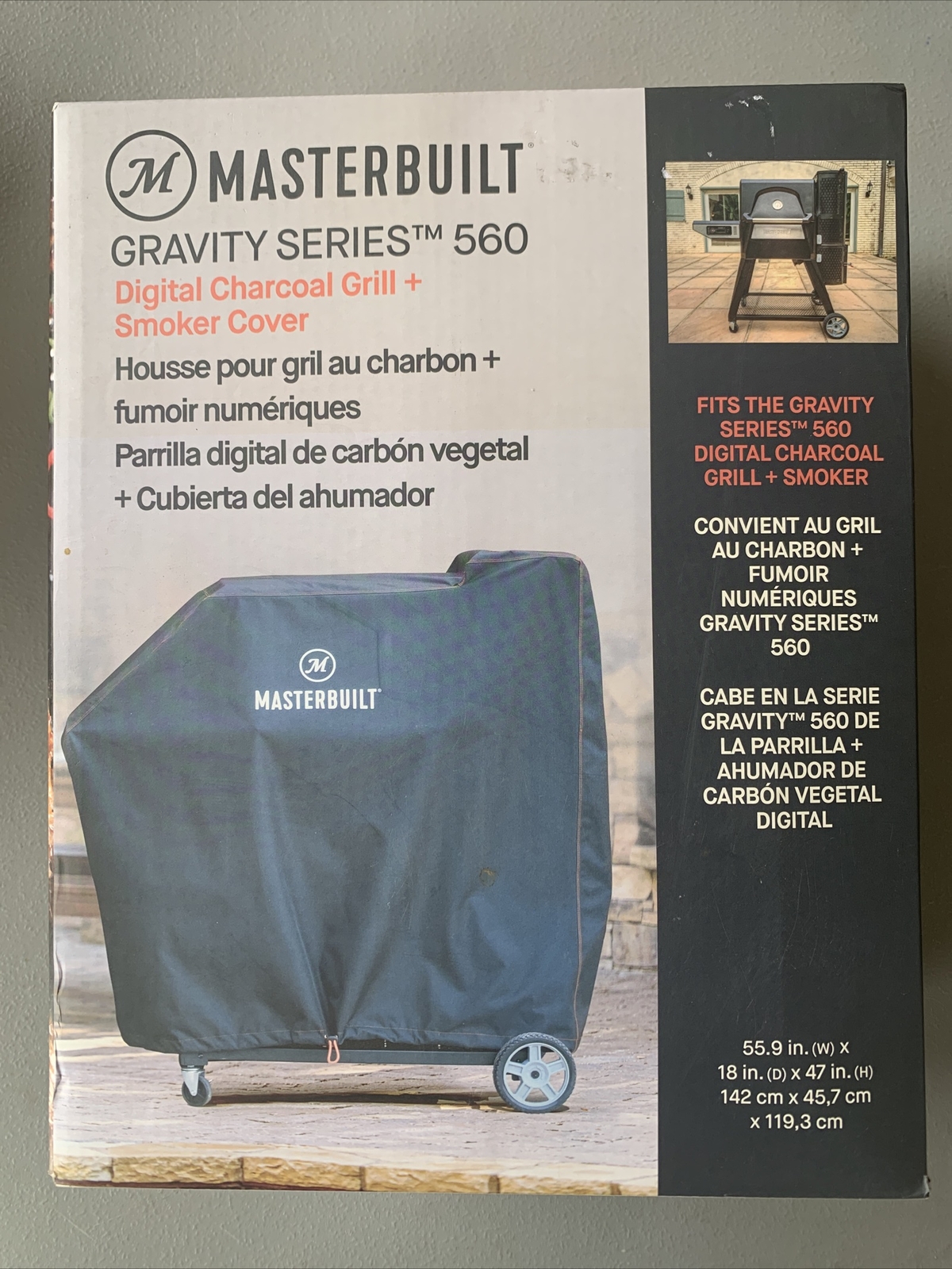Masterbuilt MB20080220 Gravity Series 560 Digital Charcoal Grill and ...