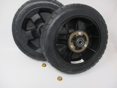 2 Genuine Toro 133-2699 10.5 Geared Rear Wheel Nuts for 30” TimeMaster ...