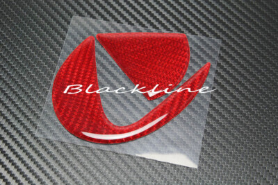 15+ Lexus RC F 350 RC350 F Sport 2-DR Red Carbon Fiber Trunk Emblem ...