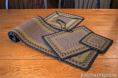 Primitives - Braided Candle Mat