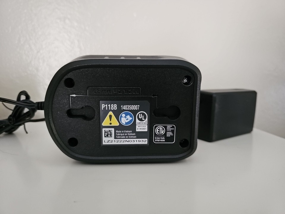 Ryobi P118b Fast Charger ONE+ 18V New Genuine No Use Other Than Testing ...