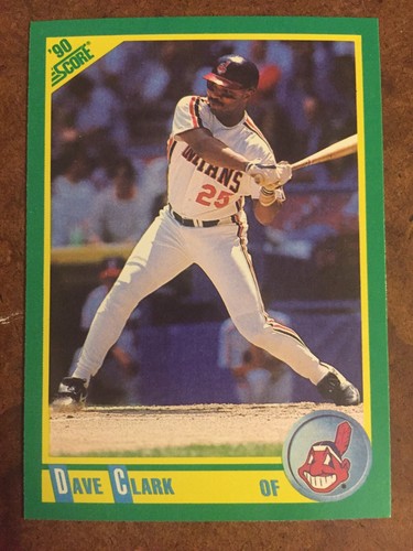 Dave Clark 141 Score 1990 MLB Baseball Trading Card | eBay