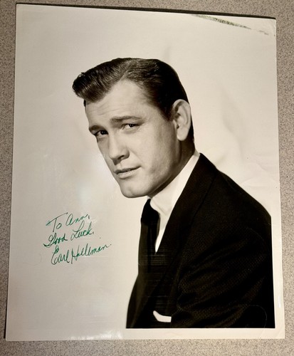 Bud Fraker Photo Earl Holliman Actor Hand Signed Autograph 8"x10" Photo ...
