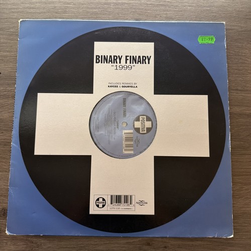 Binary Finary 1999 12" Vinyl Record, Kaycee Gouryella Mixes, Positiva ...