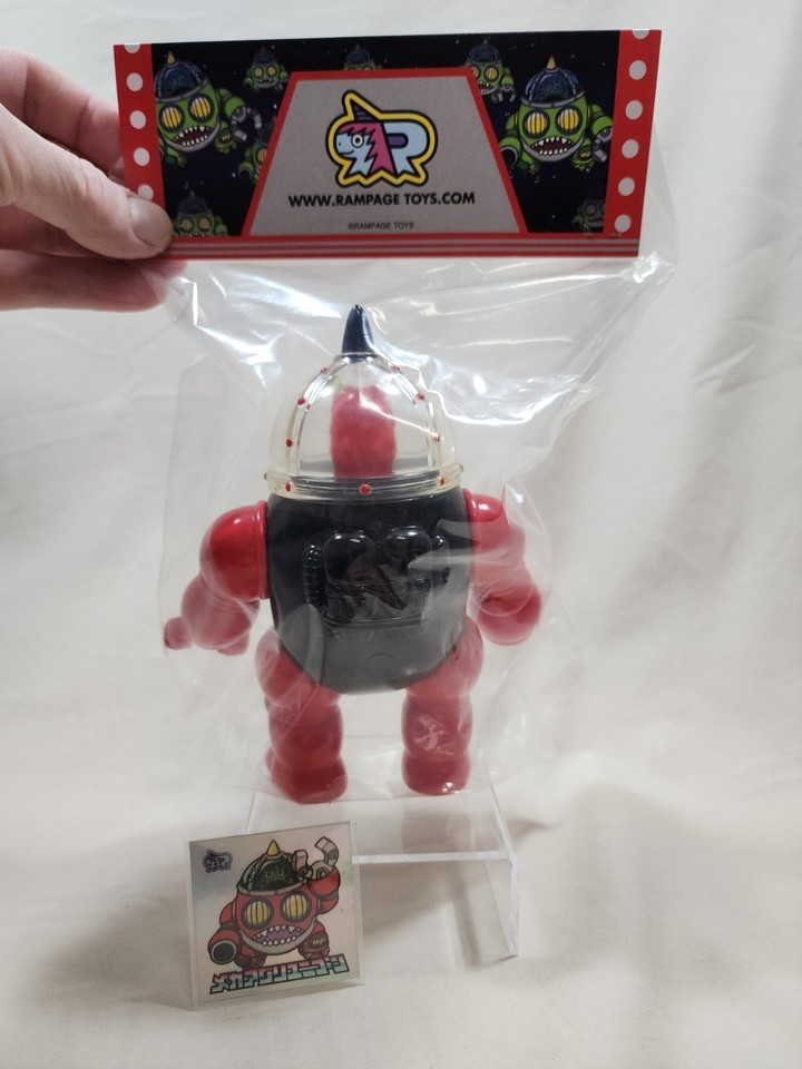Rampage Toys Sofubi Mecha Ugly Unicorn New Red Vinyl Sofubi 7" Tall ...