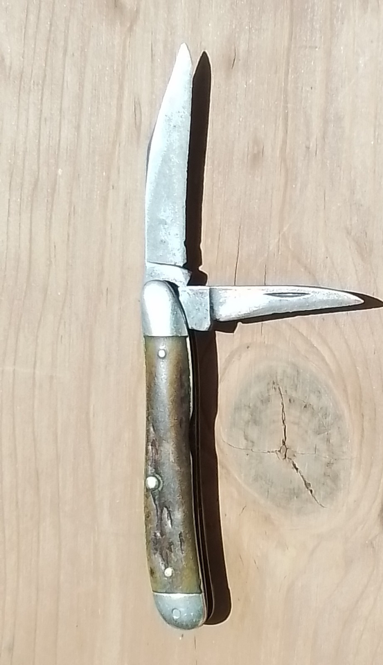 CASE XX 1940-1965 PEANUT Pocket Knife Bone Handles, Snappy | eBay