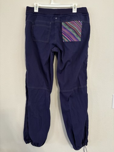 Prana Large Women's Purple Patched Active Drawstring Pants | eBay