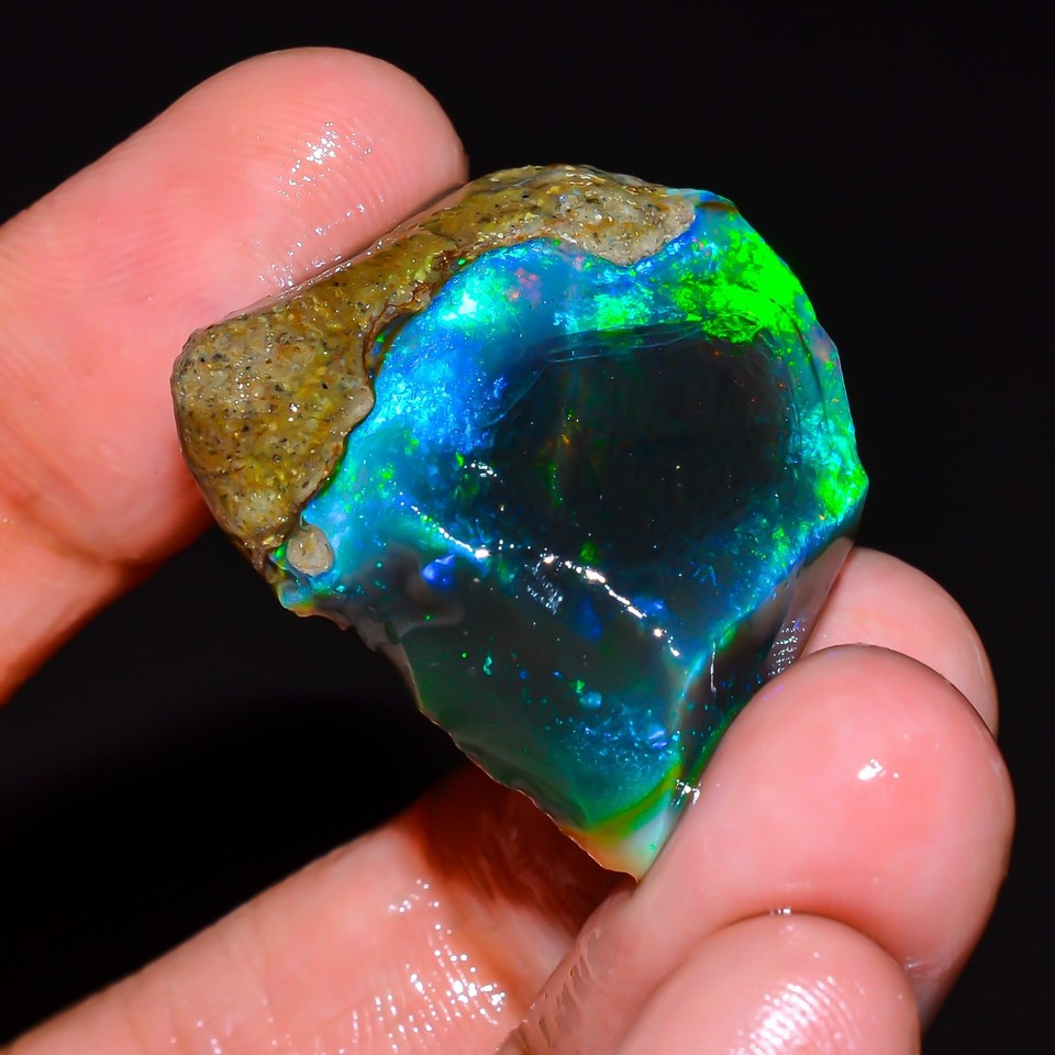 31 Carat Opal Rough Natural Ethiopian Fancy Oil Opal Raw, Fire Opal ...
