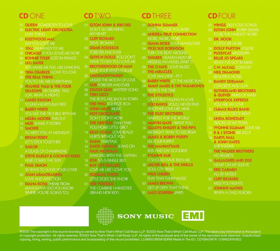 Various - NOW - Yearbook 1976 [CD] | eBay UK