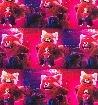 Disney Turning Red Print | 100% Cotton Fabric | eBay