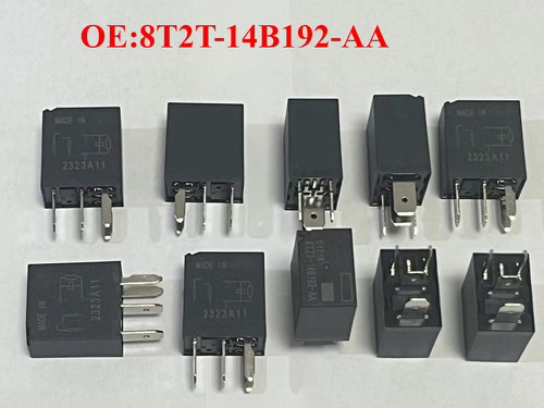 10x 4-PIN 8T2T-14B192-AA Relay Black Multi-Purpose Relay for Fusion ...