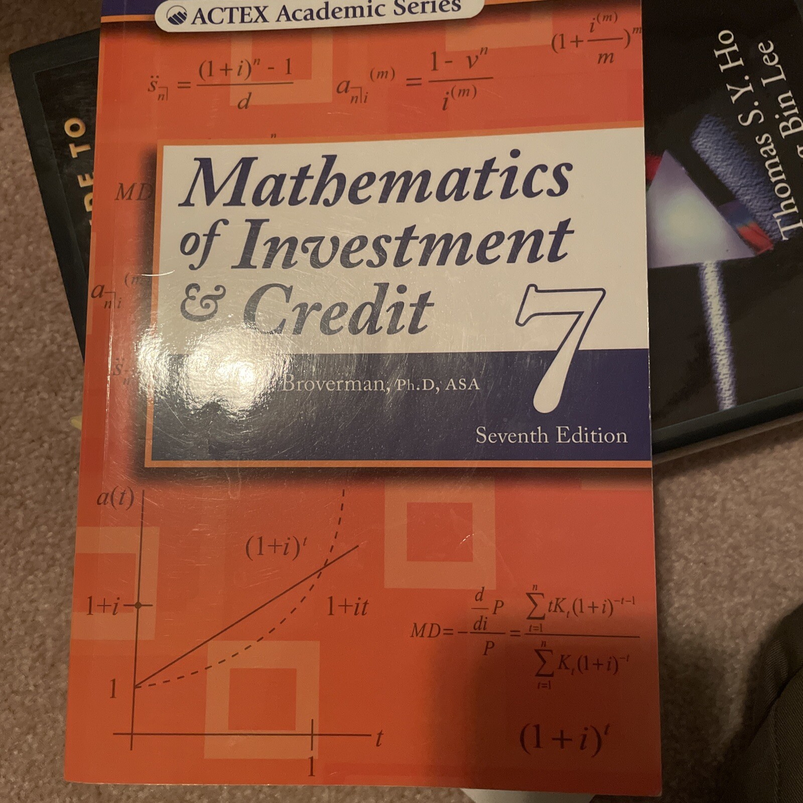 Mathematics of Investment and - Paperback, by Samuel A. Broverman - NEW ...