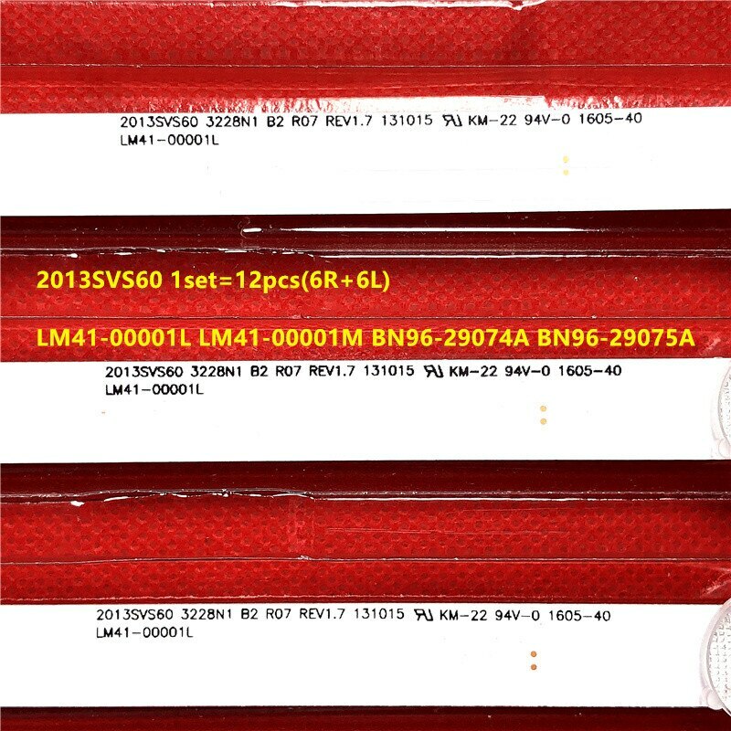 LED Backlight strip(12)for Samsung UN60H6203 UN60J6200AF BN96-29074A ...