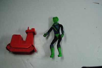 Vintage 1969 Mattel Major Matt Mason CALLISTO Green Space Alien Figure ...