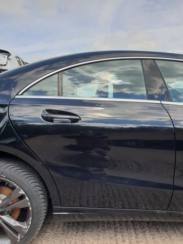 Mercedes CLA C117 Bare Door OSR Driver Side Rear 2013 - 2019 Black 191 ...