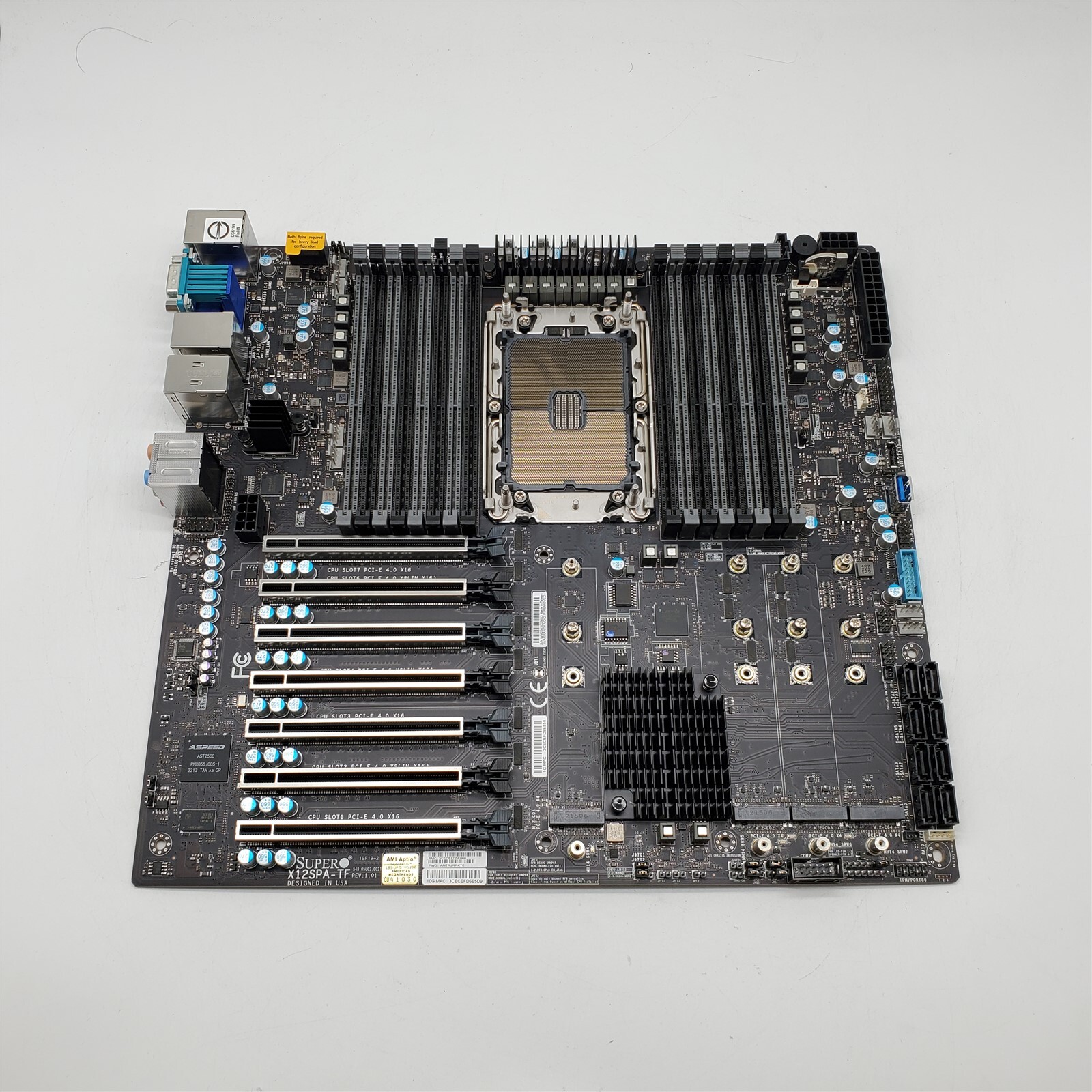 SUPERMICRO MBD-X12SPA-TF-B E-ATX Server Motherboard LGA 4189 C621A | eBay