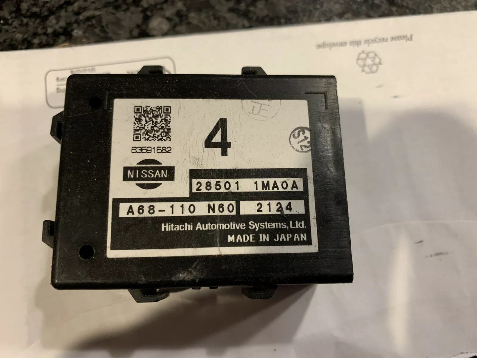 2011 2012 2013 Infiniti M37x Steering Control Module 28501 1MA0A OEM | eBay