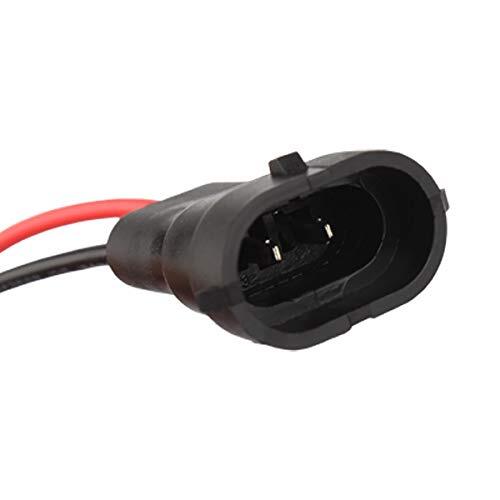 H11 H8 Adapter Female and Male Connector Wiring Harness Sockets for Fog ...