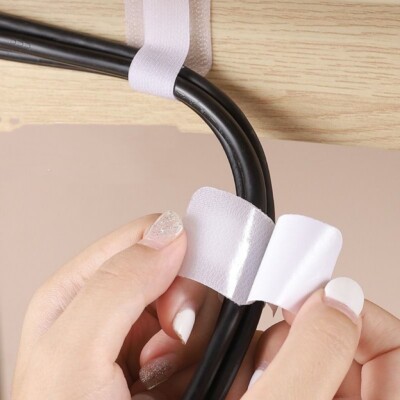 10PCS Cable Ties，Self-contained adhesive，Reusable，multipurpo | eBay