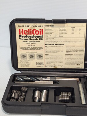 Drilling & Tapping - Helicoil Heli-Coil