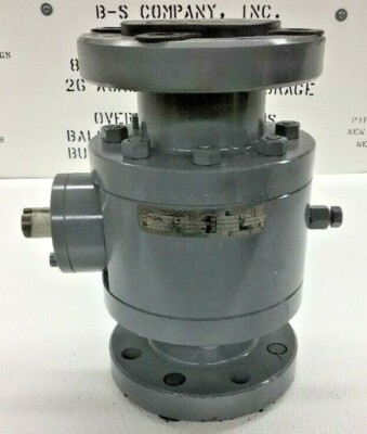 CAMERON T41B 3" 600 RF Flanged Full Port Trunnion Ball Valve / Lever op ...