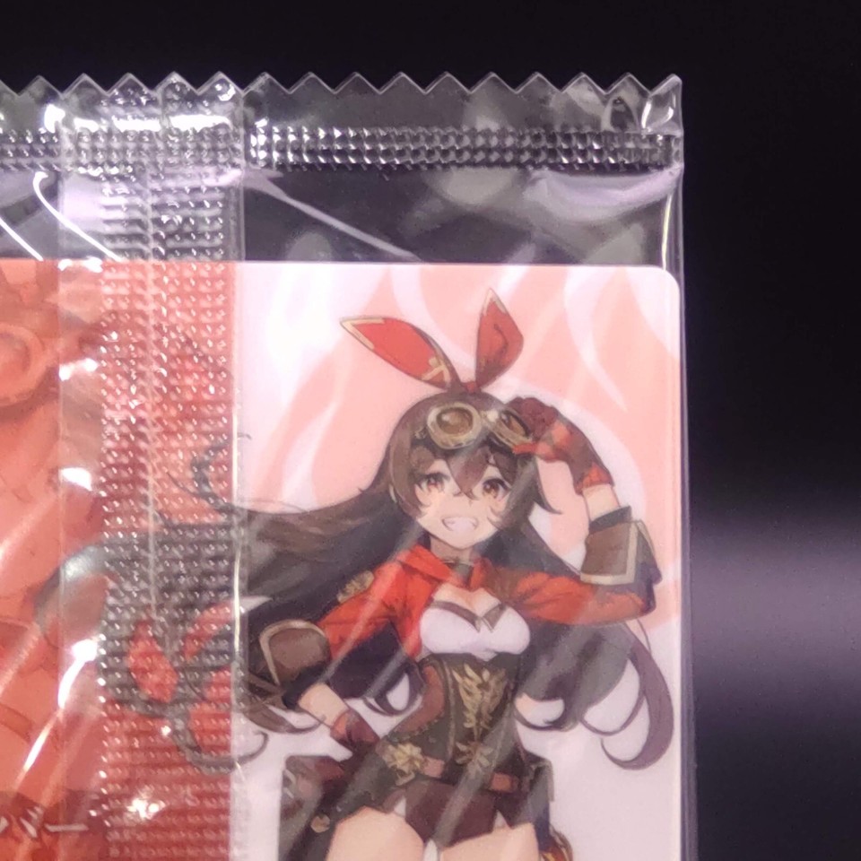 Amber Bandai Genshin Impact Wafer Cards Foil miHoYo Japanese Unopened N ...
