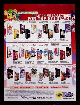 ADV Films X-Mas 2005 Anime Full Metal Panic Print Magazine Ad Poster ...