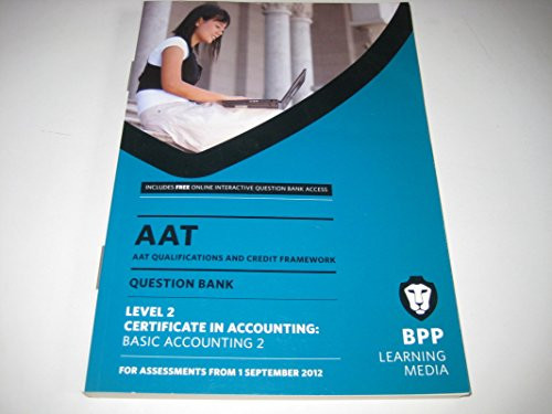 AAT - Basic Accounting 1: Study Text (L2) by BPP Learning Media Book ...