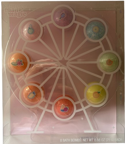 Bath Bomb Set of 8 More Than Magic Ferris Wheel Different Scents NEW ...