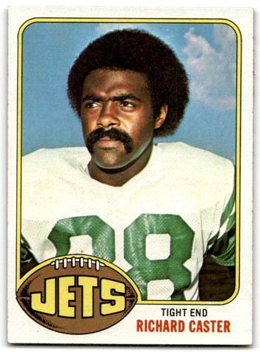 1976 Topps Richard Caster New York Jets #244 | eBay
