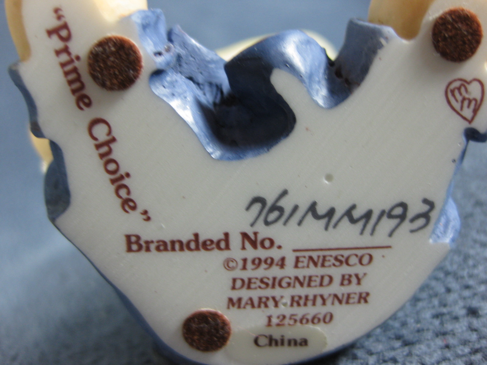 Marys Moo Moos Prime Choice 125660 Judging Fair Cow Figurine Mary ...