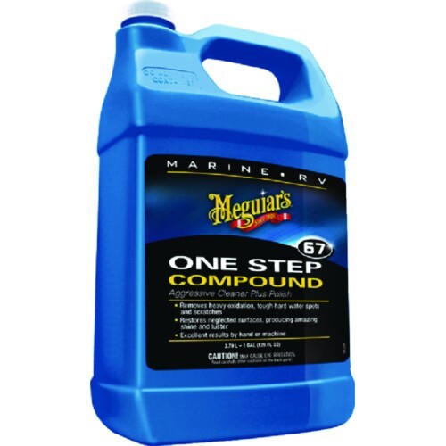 Meguiar's One Step Polishing Compound - Cleans and Restores - 1 Gallon ...