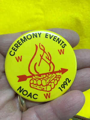 (ae4) Boy Scouts - Ceremony Events - NOAC 1992. pin | eBay