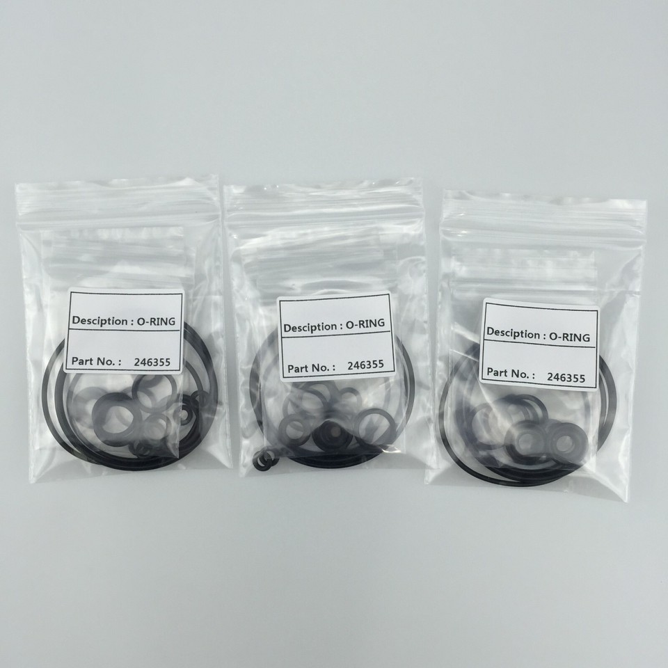 3 Sets 246355 Complete O-Ring Aftermarket fits Fusion Air Purge AP ...