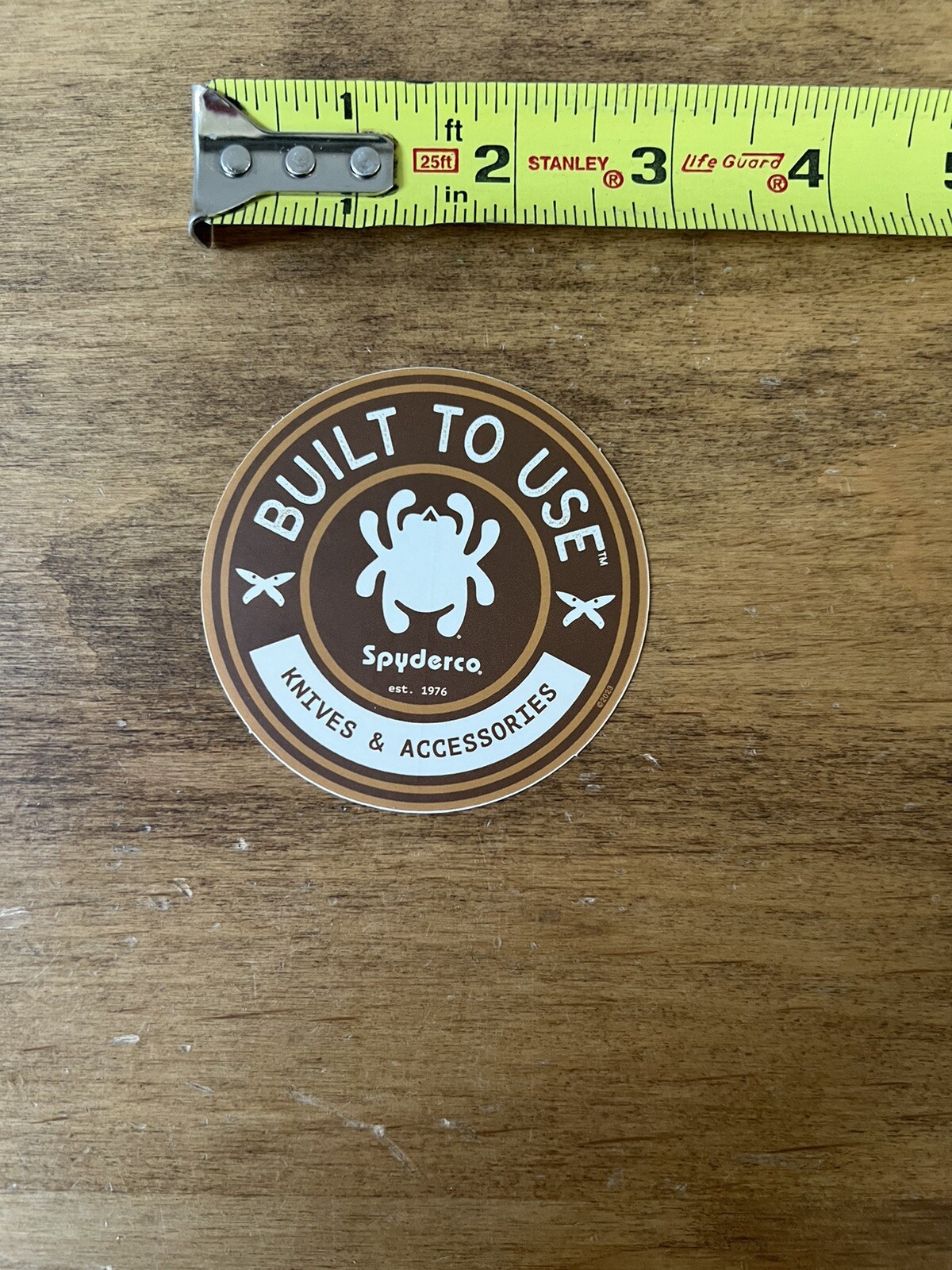 Spyderco Spyder Co Spyder Built To Use Sticker/Decal Approx 3” New ...