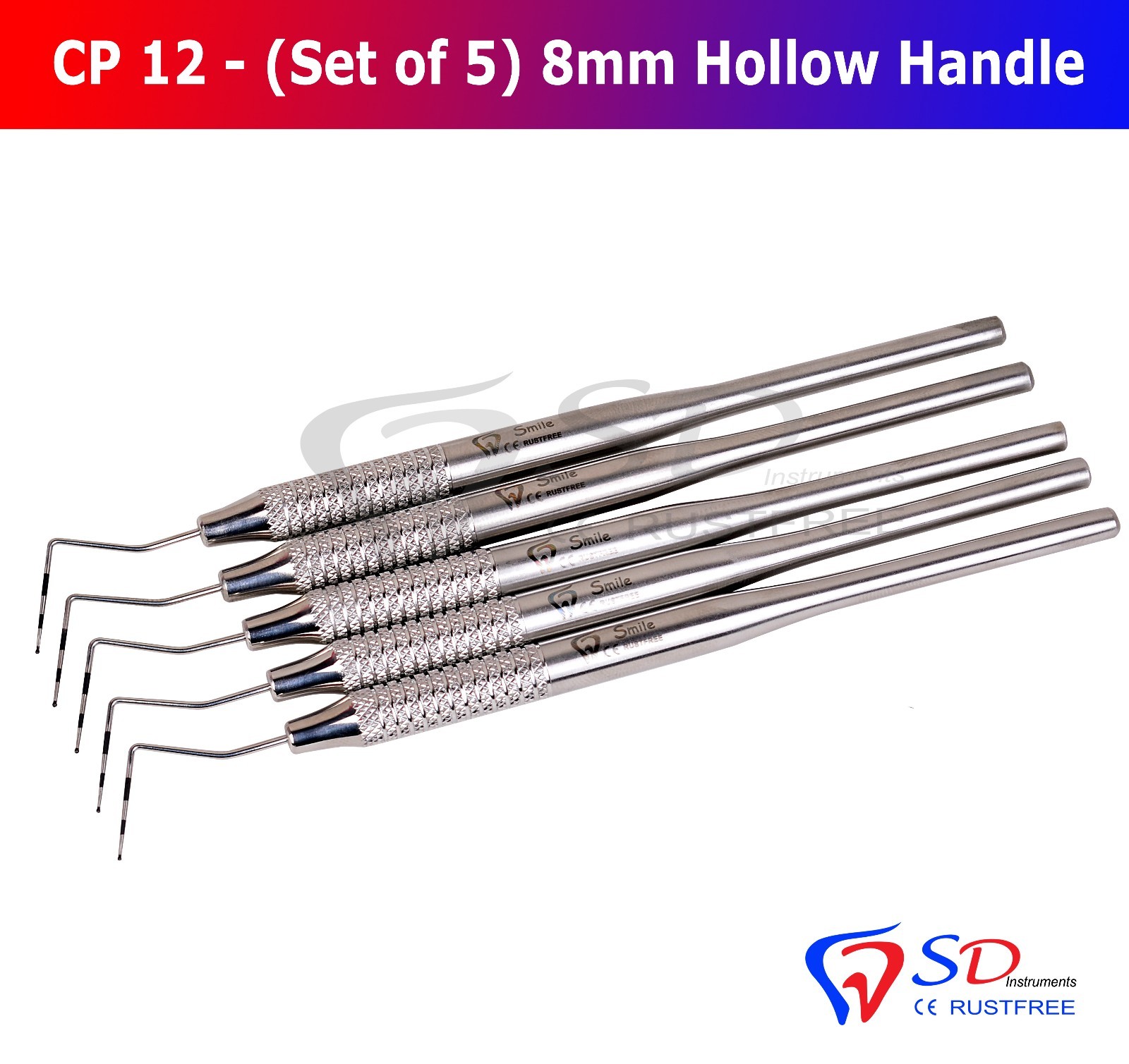 5x Dental Examination Periodontist BPE Screening CP-12 Probes ...