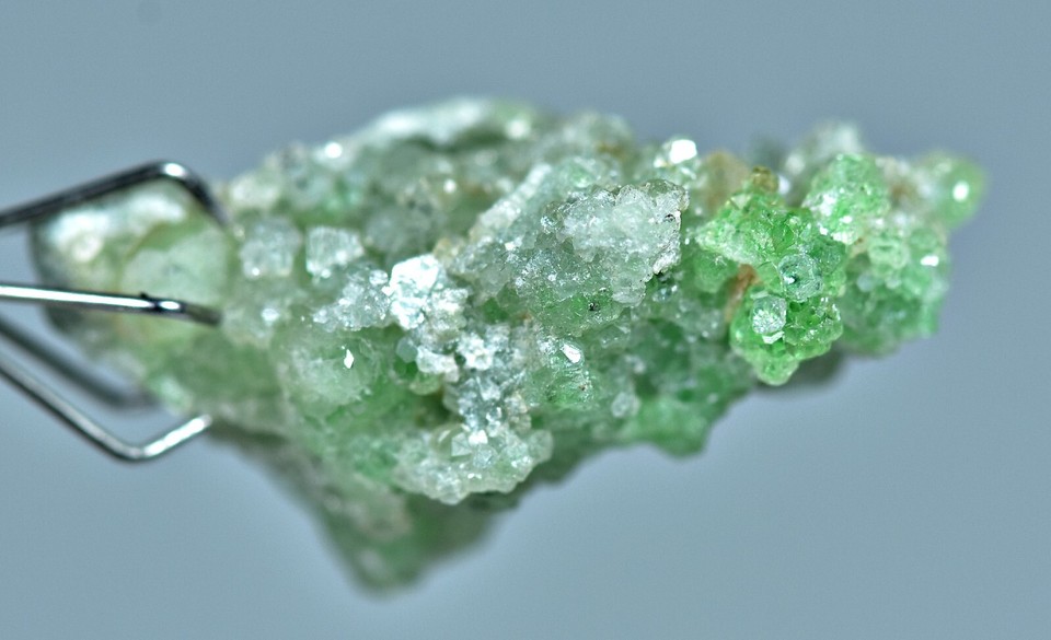 15 CT Top Quality Green and Colorless Demantoid Garnet Crystals On ...