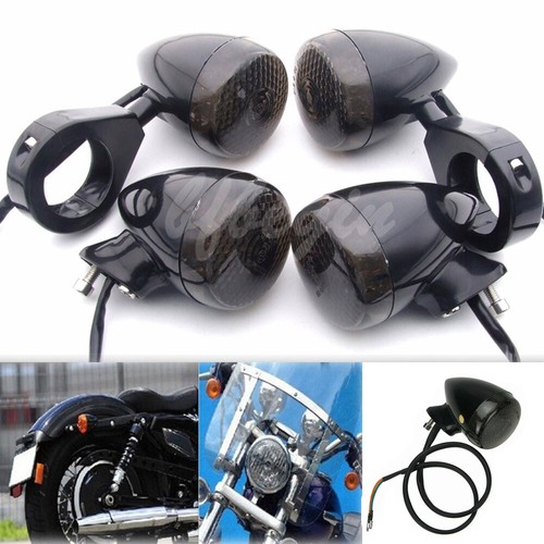 For Harley Sportster Front Rear Motorcycle LED Turn Signals Blinker ...