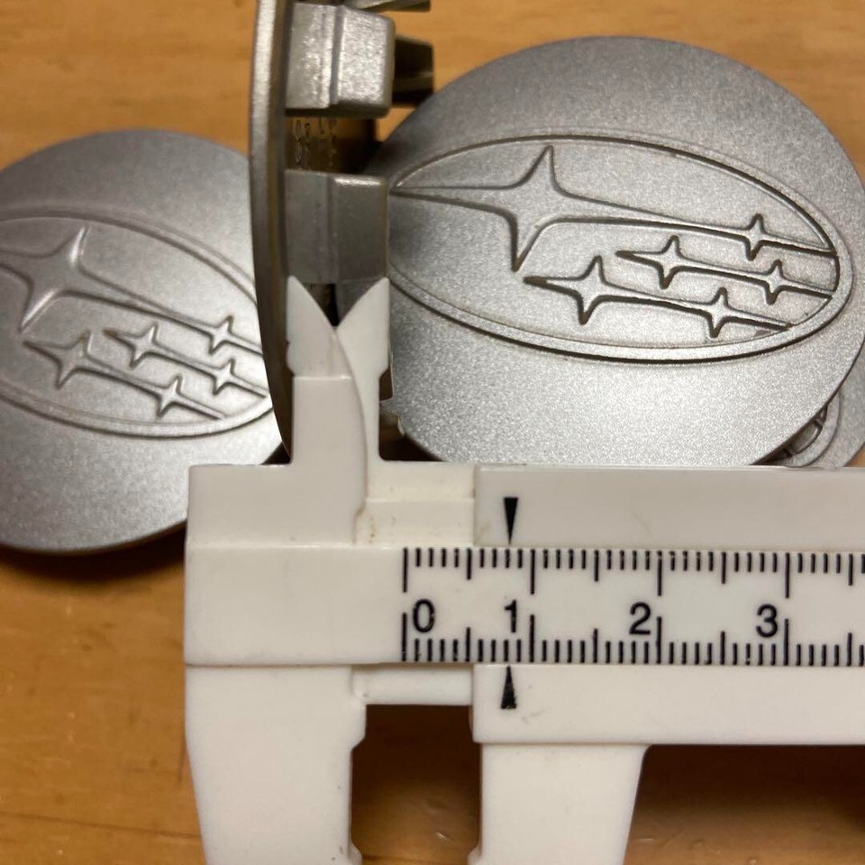 SUBARU Wheel Center Cap Hub Covers 28821SA030 Gray for Forester Legacy ...