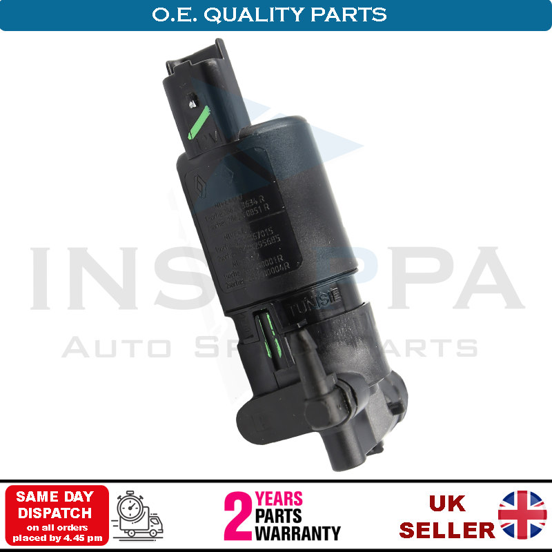 Renault Windscreen Washer Pump For Megane Sandero Symbol Thalia Trafic ...