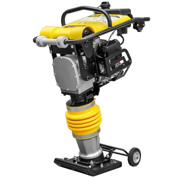 6.5HP 196cc Gas Power Jumping Jack Tamper Rammer Dirt Plate Compactor ...