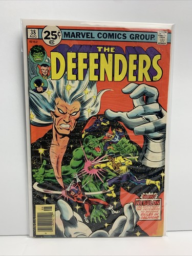 Defenders #38 Red Guardian, Nebulon, Hulk, Doctor Strange - 1976 Marvel ...