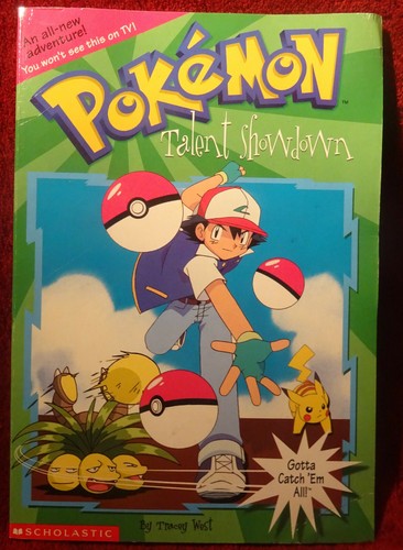Pokemon - Talent Showdown - Pokemon Chapter Book - Tracey West | eBay