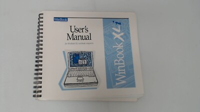 WinBook XLi User's Manual | eBay
