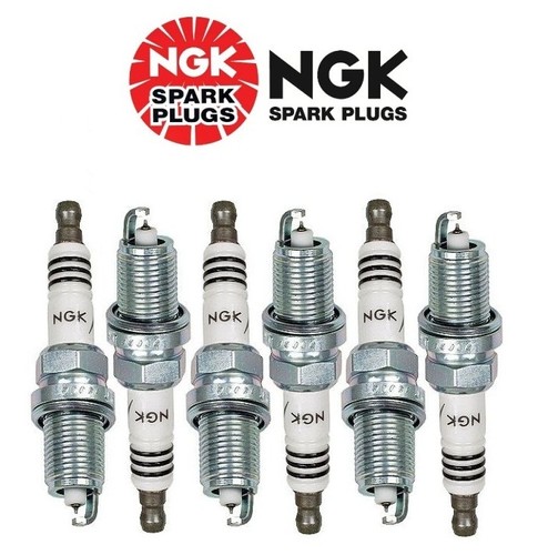 For Acura MDX Honda Civic Mazda Spark Plug Set of 6 NGK Iridium IX ...
