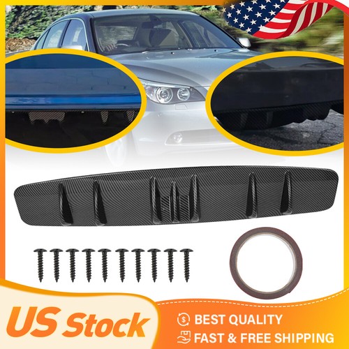 33" Rear Bumper Diffuser Splitter Carbon Spoiler For G35 G37 Infiniti ...