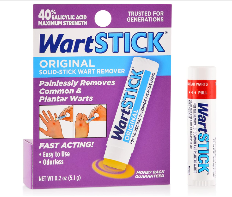 WartStick Maximum Strength Salicylic Acid Solid-Stick Common and ...