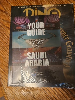 The Ring Magazine - Canelo vs Crawford Special Edition - SEALED VEGAS ...