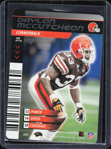 2001 NFL Showdown 1st Edition #107 Daylon McCutcheon | eBay
